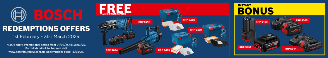 Bosch Redemption | Sydney Tools