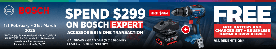 Bosch Australia Power Tools, Measuring Tools & Accessories