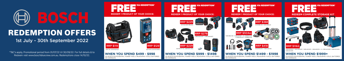 Bosch Redemption | Sydney Tools