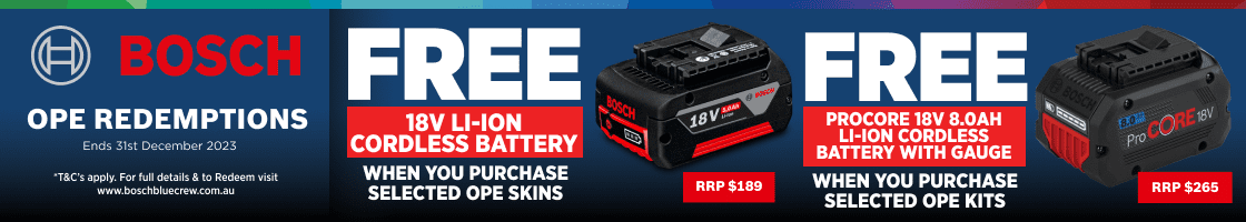 Bosch Power Tools, Measuring Tools & Accessories Australia and New Zealand