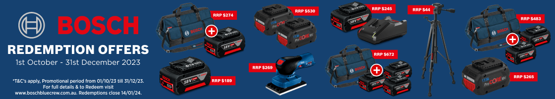 Bosch Redemption | Sydney Tools