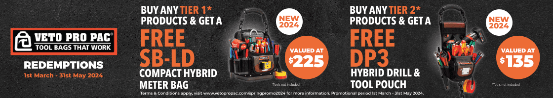 Veto Pro Pac Redemption | Sydney Tools