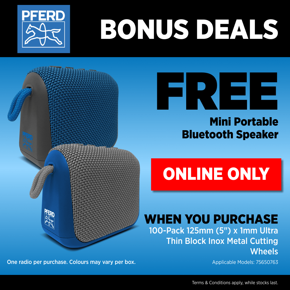 PFERD 75650763 (75650553) 100-Pack Bucket 125mm (5") x 1mm Ultra Thin ...