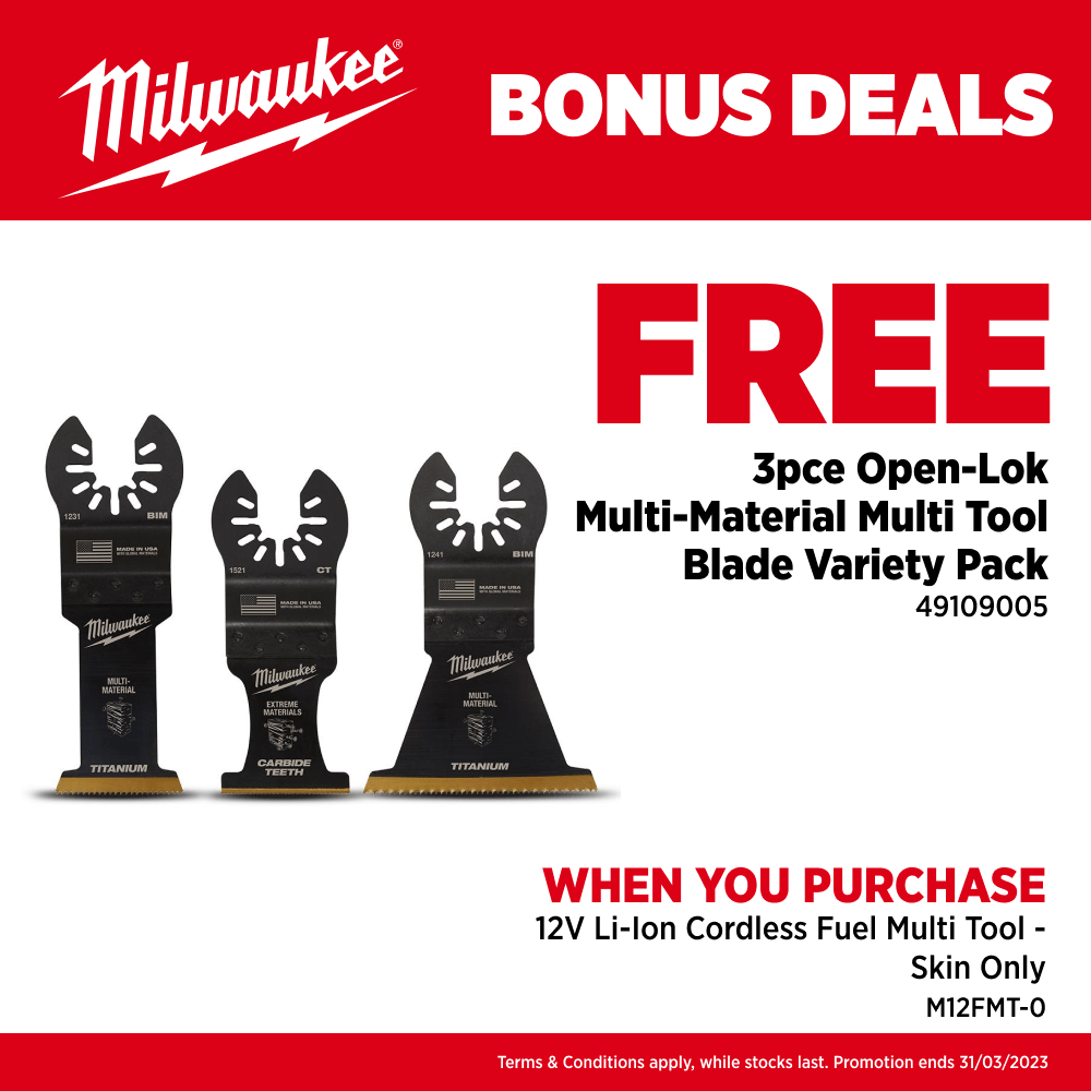 Milwaukee M12FMT-0 12V Li-Ion Cordless Fuel Multi Tool - Skin Only