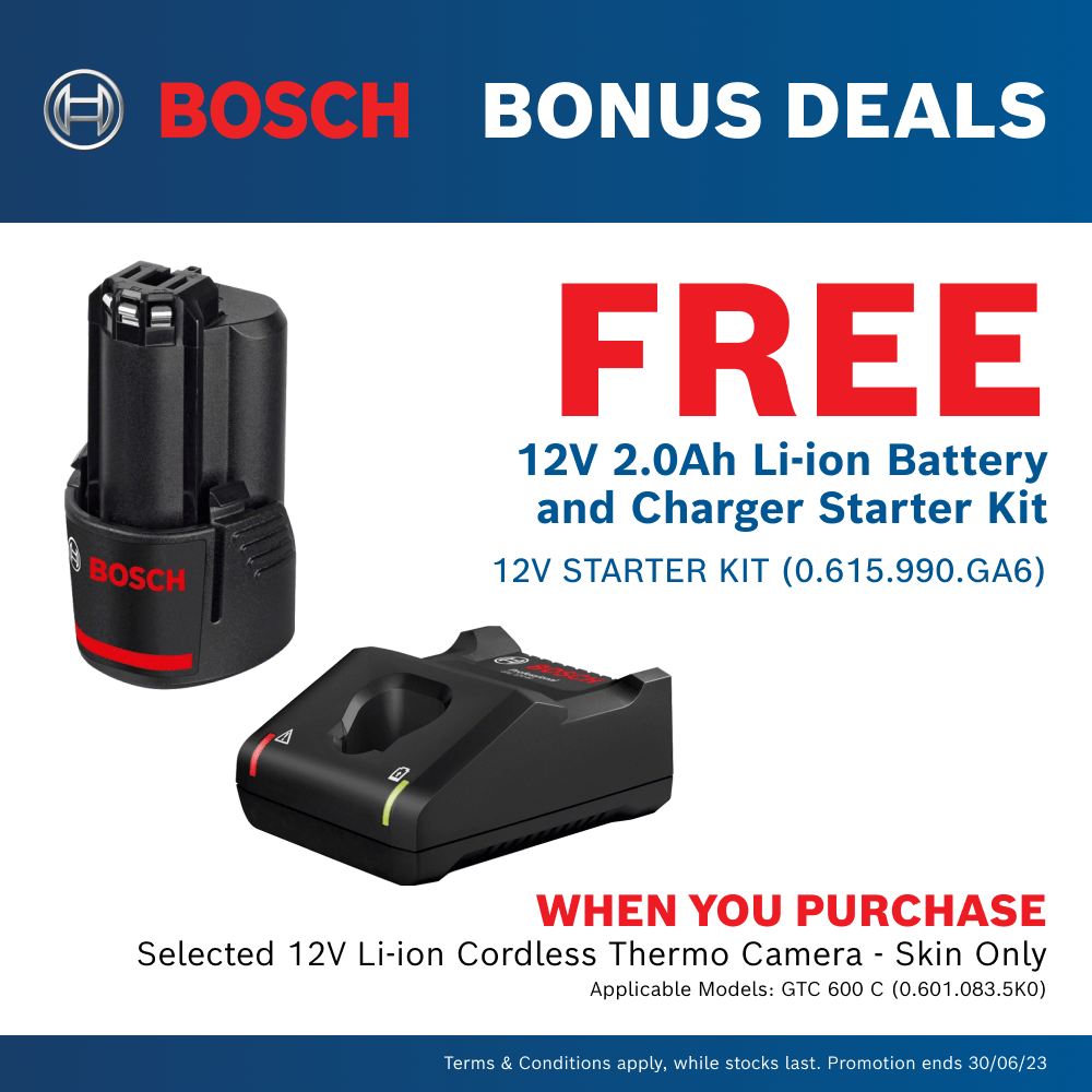 Bosch GTC 600 C (0.601.083.5K0) 12V Li-ion Cordless Thermo Camera ...