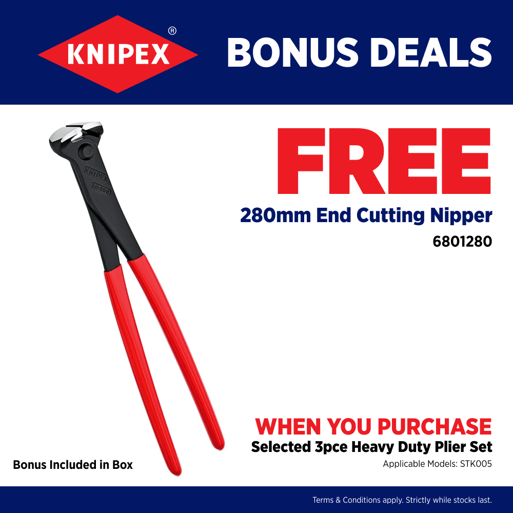 Knipex STK005 3pce Heavy Duty Plier Set