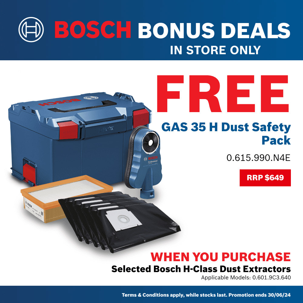 Bosch GAS 35 H AFC (0.601.9C3.640) 1200W 35L Wet and Dry H-Class Dust ...