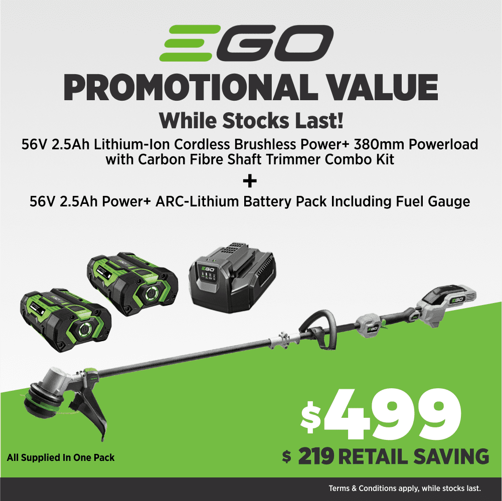 [Pre-Order] EGO ST1521E-B 56V 2.5Ah Lithium-Ion Cordless Brushless Power+ 380mm Powerload with ...