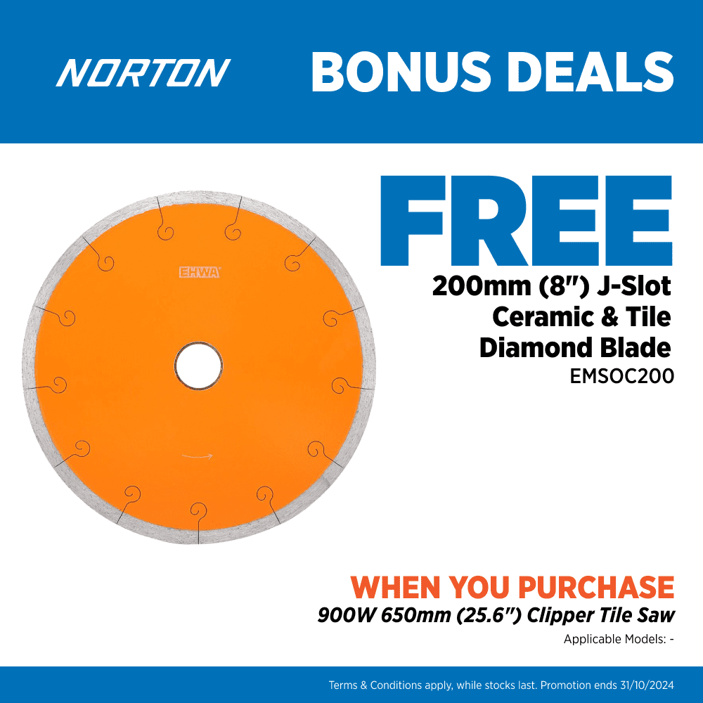 Norton TR202 (70184601106) 900W 650mm (25.6") Clipper Tile Saw