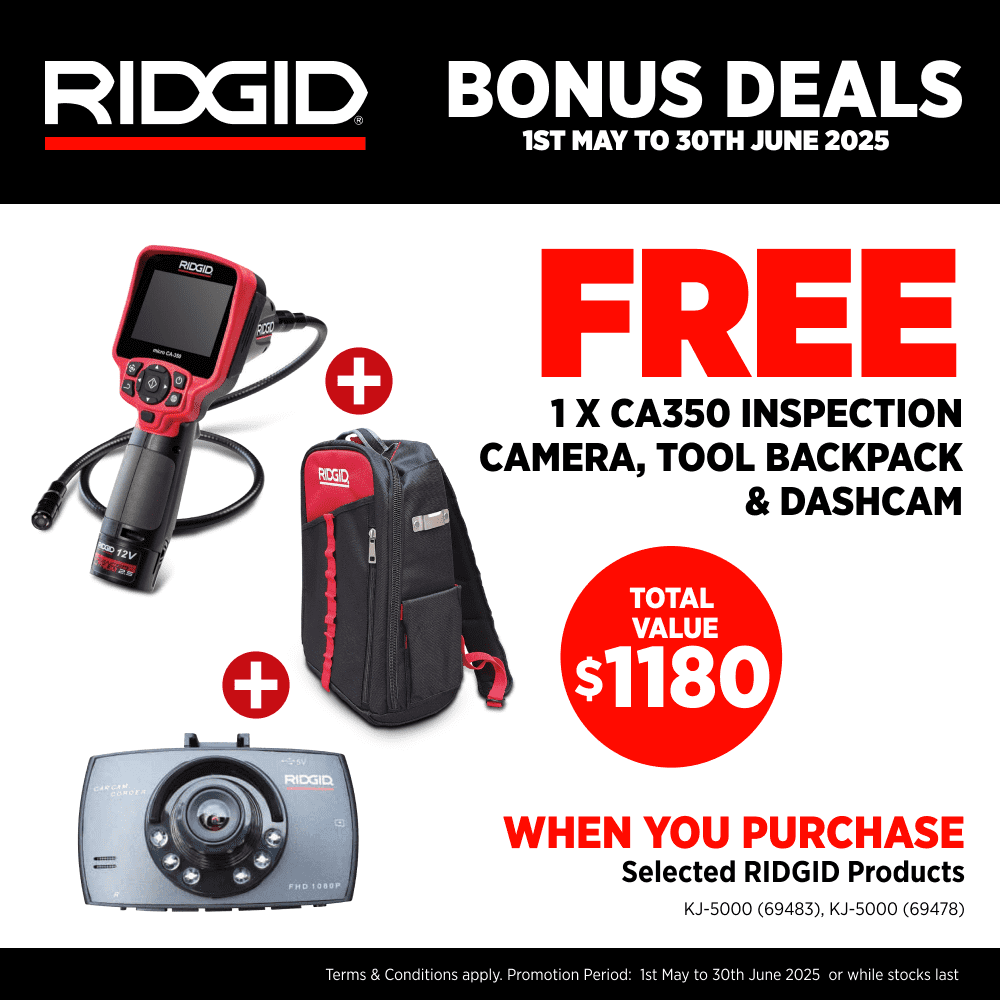 Ridgid KJ-5000 (69478) 5075PSI Water Jetter GEN IV RT
