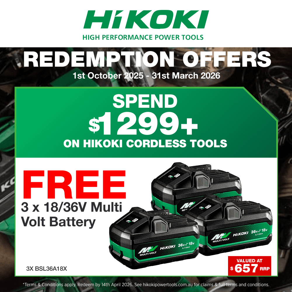 HiKOKI FRAMERPROPACK(HRZ) 18V 5.0Ah / 36V 2.5Ah Li-ion Cordless ...