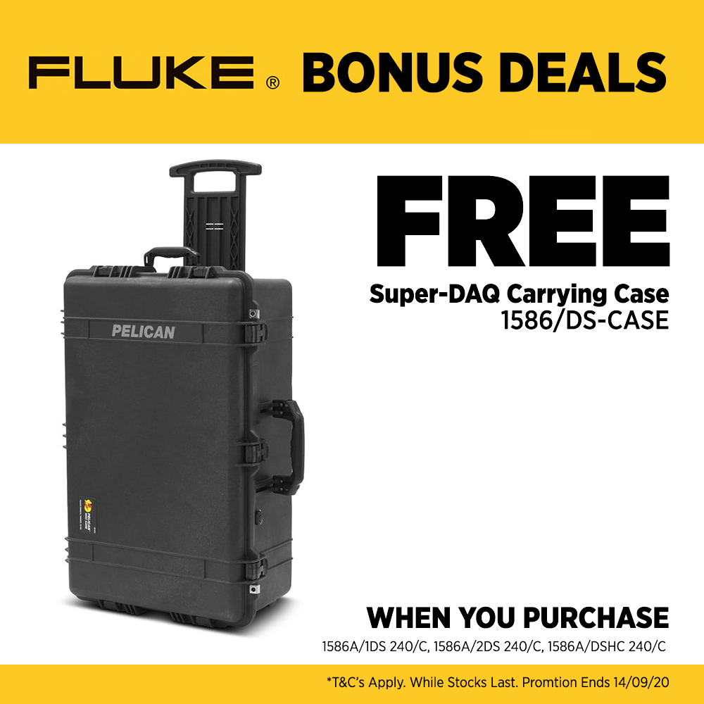 Fluke 1586A/DSHC 240/C Super-DAQ Accredited Calibration Precision ...