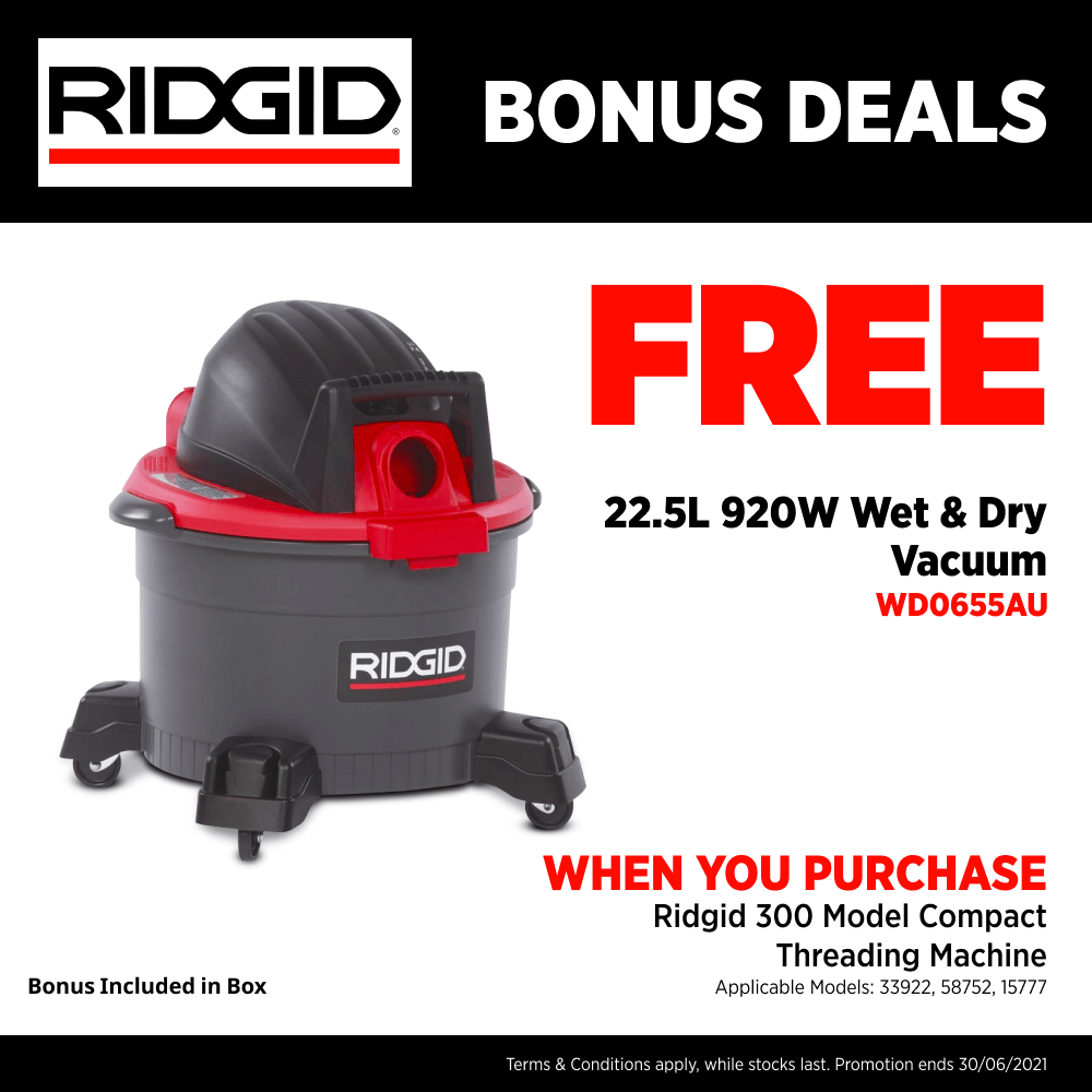 Ridgid 300 Complete (15777) 1/2Hp S/E 300SE Threading Machine Drive