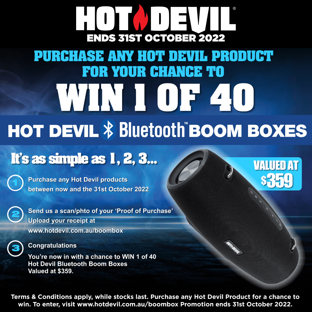 Hot Devil HD200C Butane Gas Canisters - 4 Pack