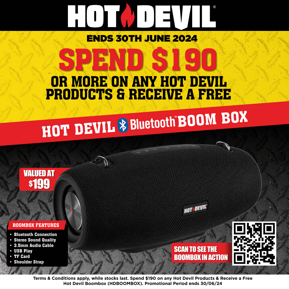 Hot Devil HDBOOMBOX 60W Wireless Boombox Speaker