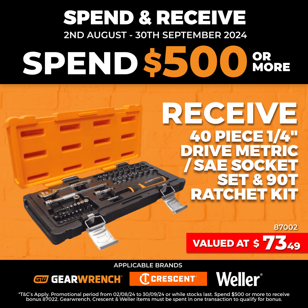 GEARWRENCH 41720 8pce Sensor and Sending Socket Set