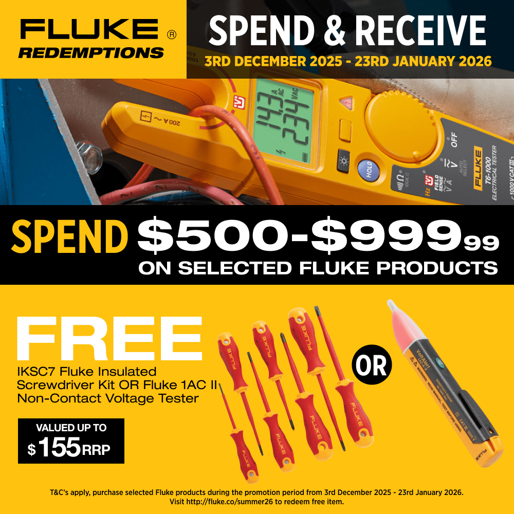 Fluke FLK-1663/FVF AU (4547022) Multimeter Installation Tester