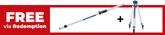 Bosch GRL 350 HV + LR 30 (0601061S40) Red Beam Rotary Laser Level