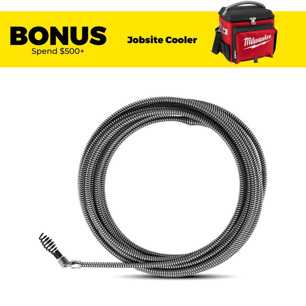 Milwaukee 48532574 6.4mm x 7.6m Inner Core Drop Head Cable to suit ...