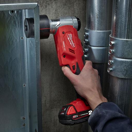 Milwaukee M18HKP-201C 18V 2.0Ah Li-ion Cordless Force Logic Knockout ...