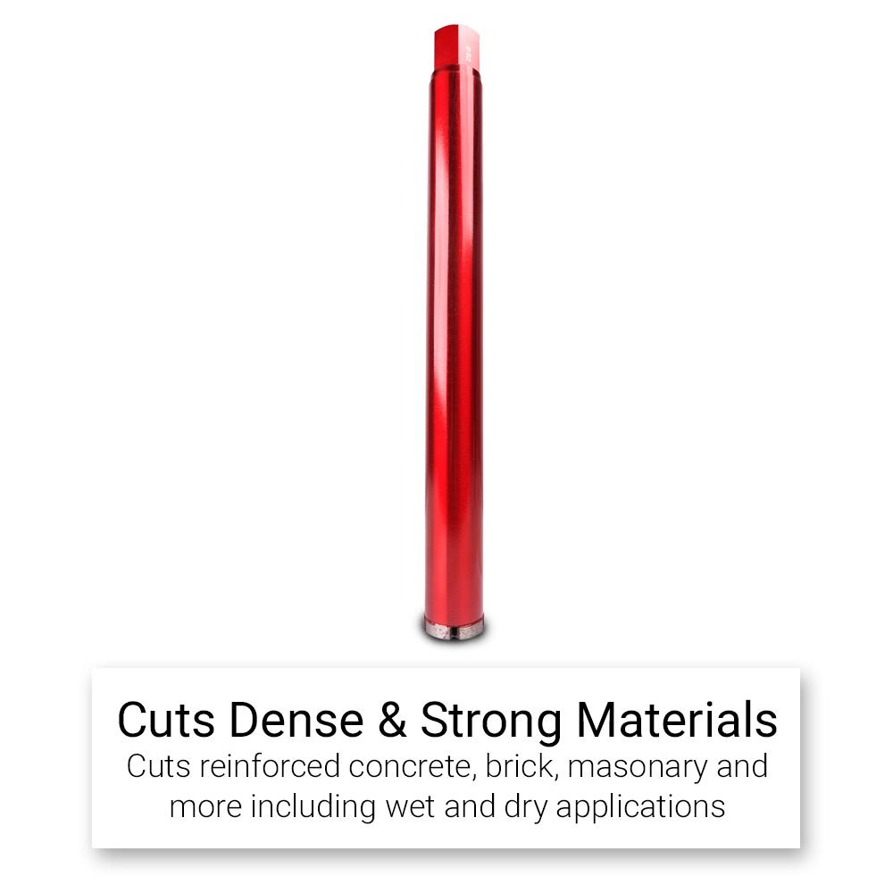 Xtorque X52CB 52mm Laser Welded Diamond Core Drill Bit