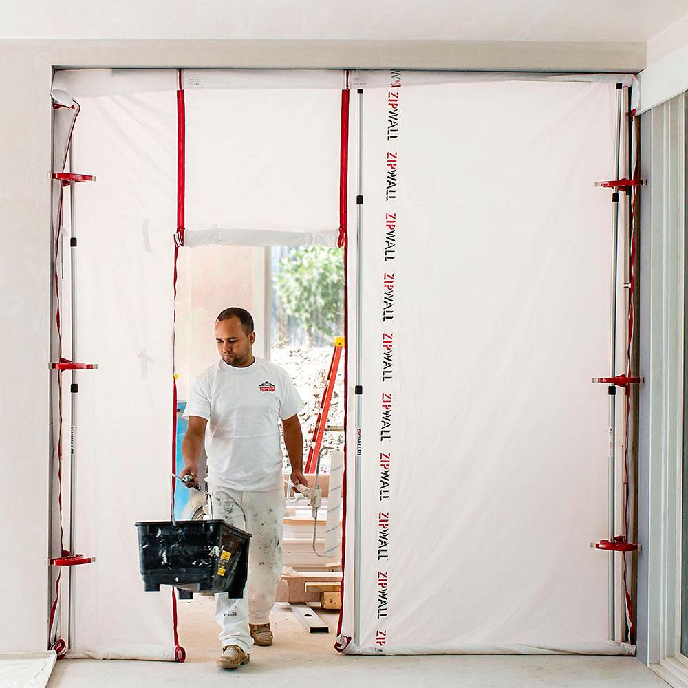 Zipwall SC2 Side Clamps for Foam Rails