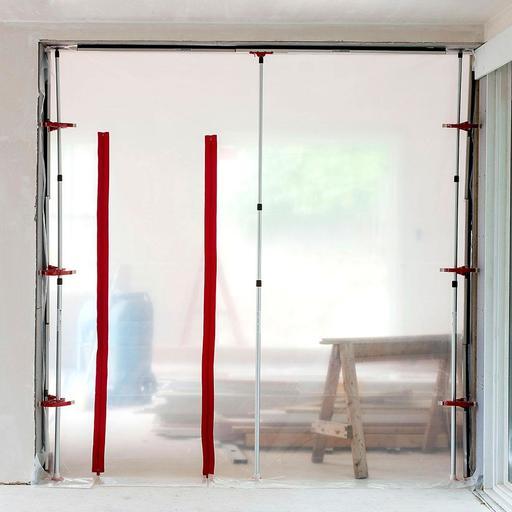 Zipwall SC2 Side Clamps for Foam Rails