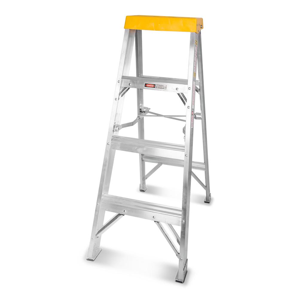Climbrite CLIAS3STEP 1.2m Single Side Aluminium 3 Step Ladder