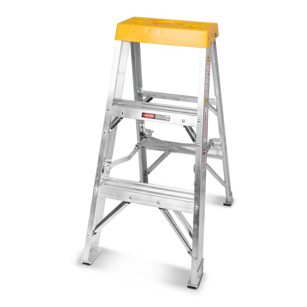 Climbrite CLIAS2STEP 0.9M Single Side Aluminium 3 Step Ladder