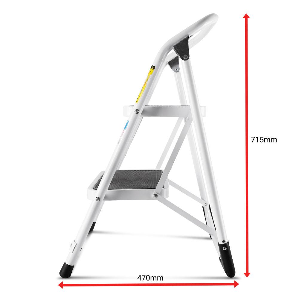 Climbrite CLIS2STEP Folding Steel 2 Step Ladder