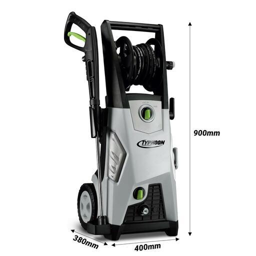 Typhoon TE4000 2.5kW 3840PSI High Pressure Washer Cleaner with Turbo Head