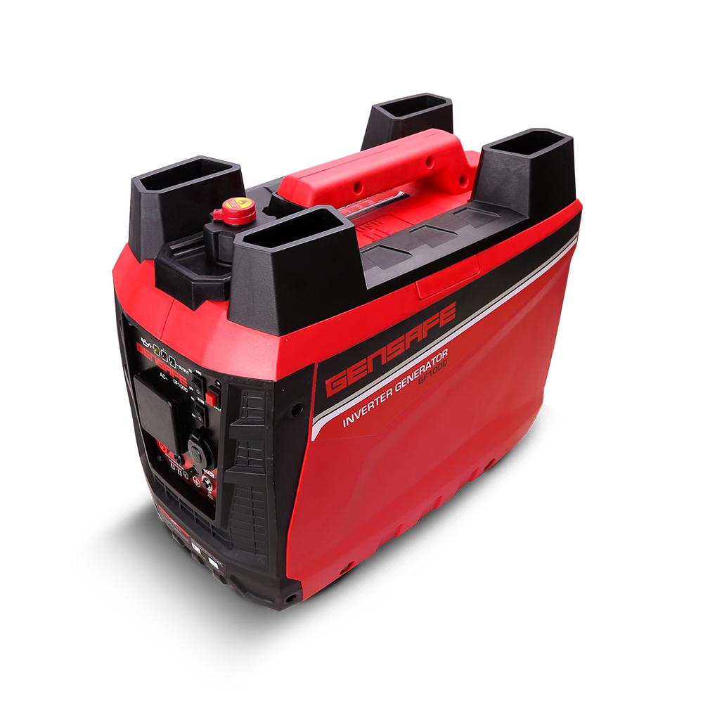 Gensafe GF1000X2 1kw Petrol Portable Inverter Generator 2-Pack with ...