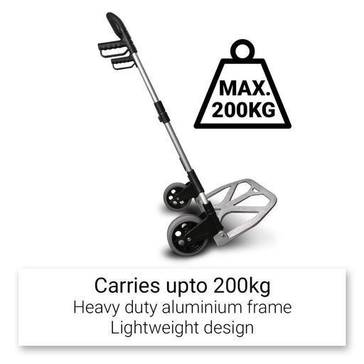 Climbrite FW90L 200KG Folding Aluminium Hand Trolley