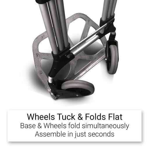 Climbrite FW90L 200KG Folding Aluminium Hand Trolley