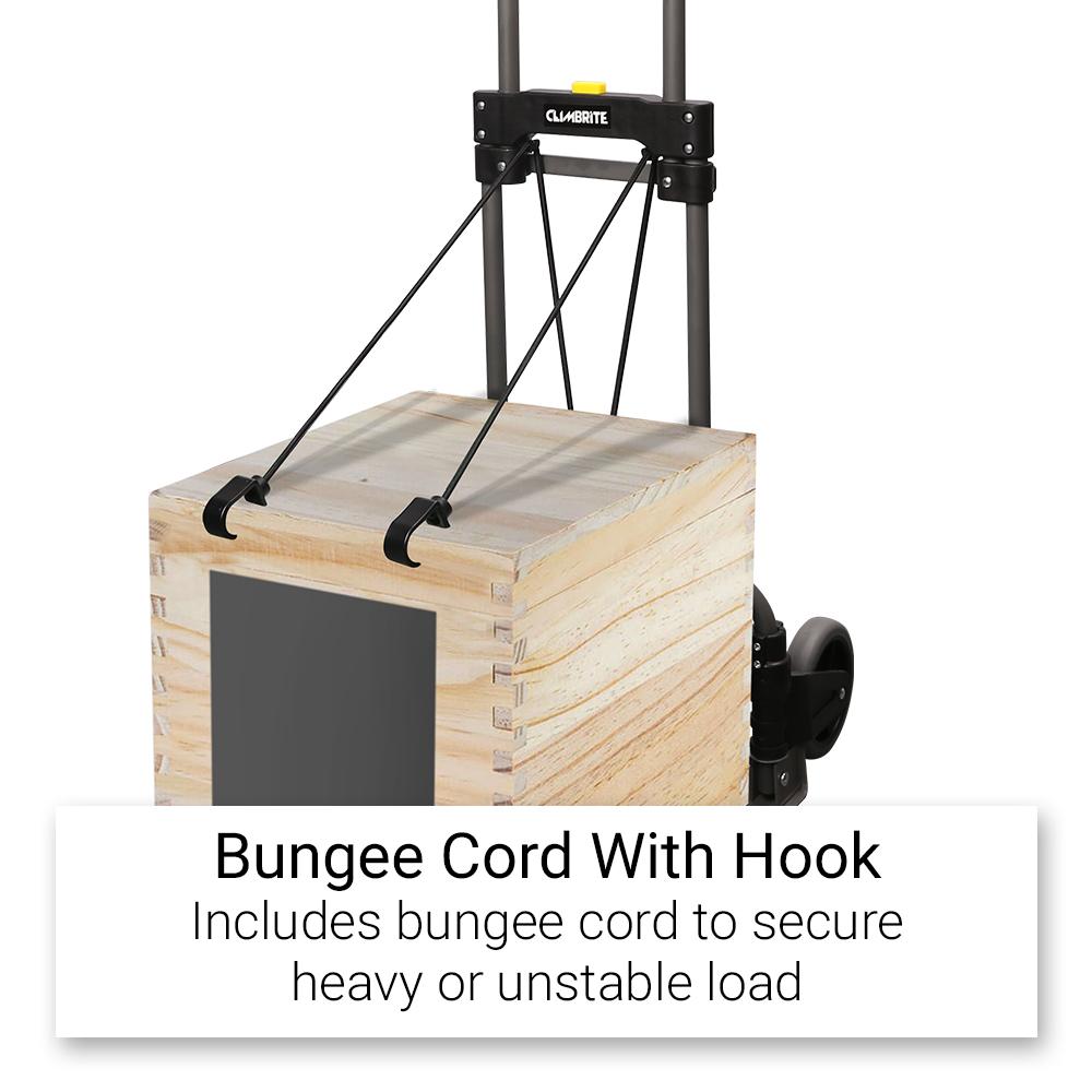 Climbrite FW90ST 68KG Folding Aluminium Hand Trolley