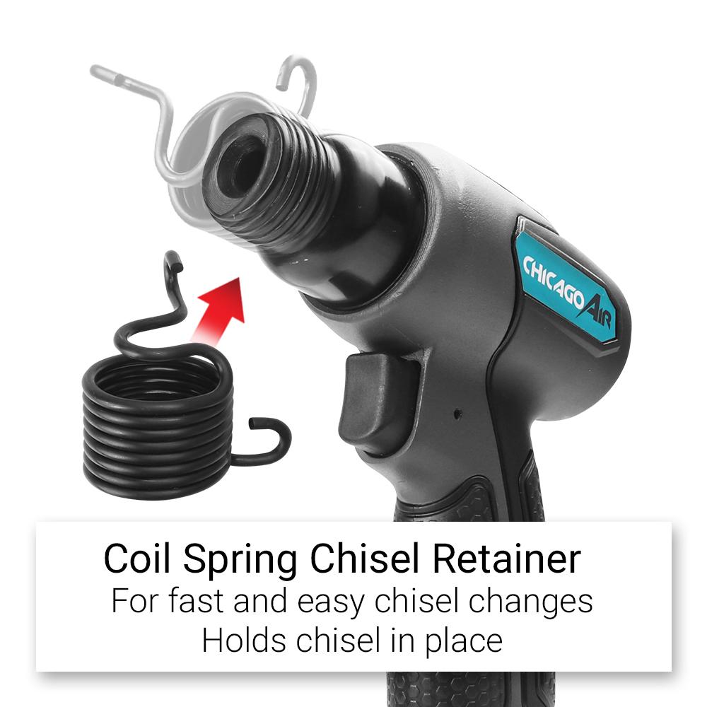 Chicago Air CAH150 150mm Air Hammer With 4pce Chisel