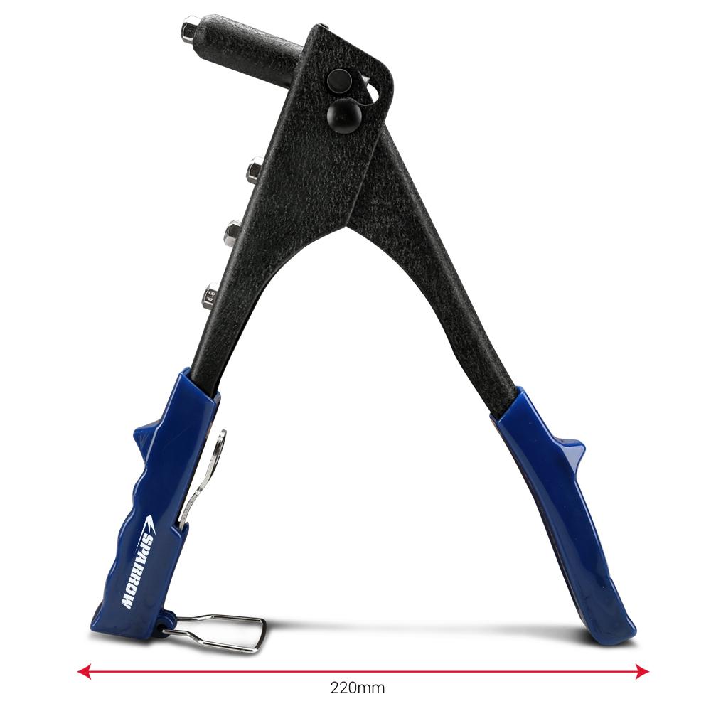Sparrow SGR105 265mm (10-1/2") Heavy Duty Riveter with 4 Nose Tips