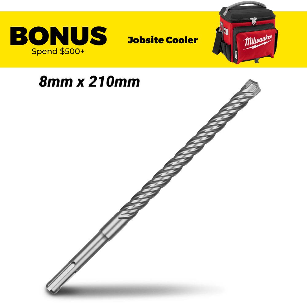 Milwaukee 4932352023 8mm x 210mm SDS-Plus MX4