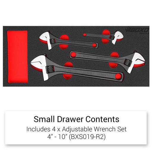 Boxo BOX509 509pce 17 Drawer Top and Bottom Mechanical Tool Kit on Wheels