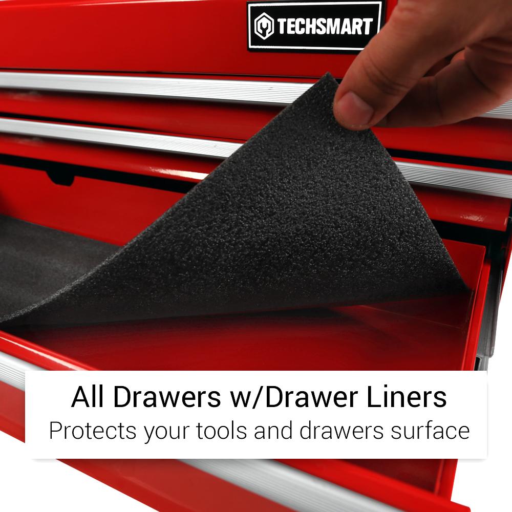 Techsmart TEC300 300pce 3 Drawer Tool Chest Kit
