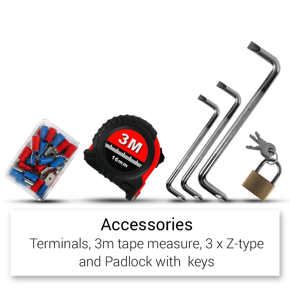 Techsmart TEC300 300pce 3 Drawer Tool Chest Kit