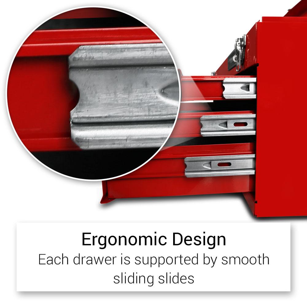 Techsmart TEC300 300pce 3 Drawer Tool Chest Kit