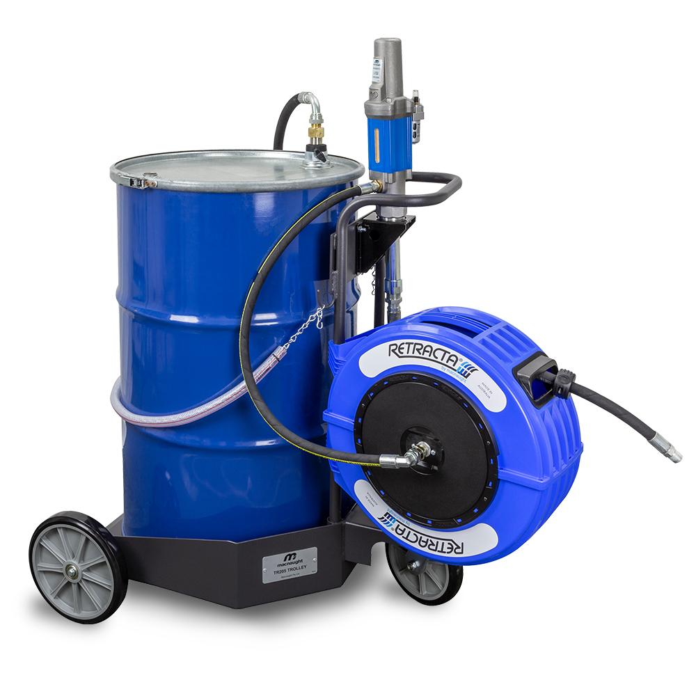 Macnaught OS100B-01 205L R-SERIES Portable Trolley Mounted Oil ...