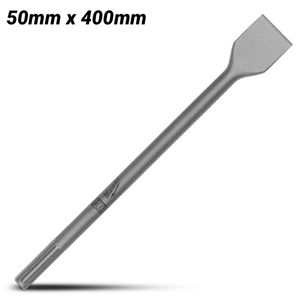 Milwaukee 4932343743 50mm x 400mm SDS-Max Wide Chisel