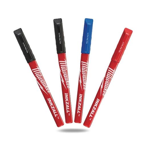 Milwaukee 48223206 5-Pack INKZALL Multi-Coloured Highlighters Pens