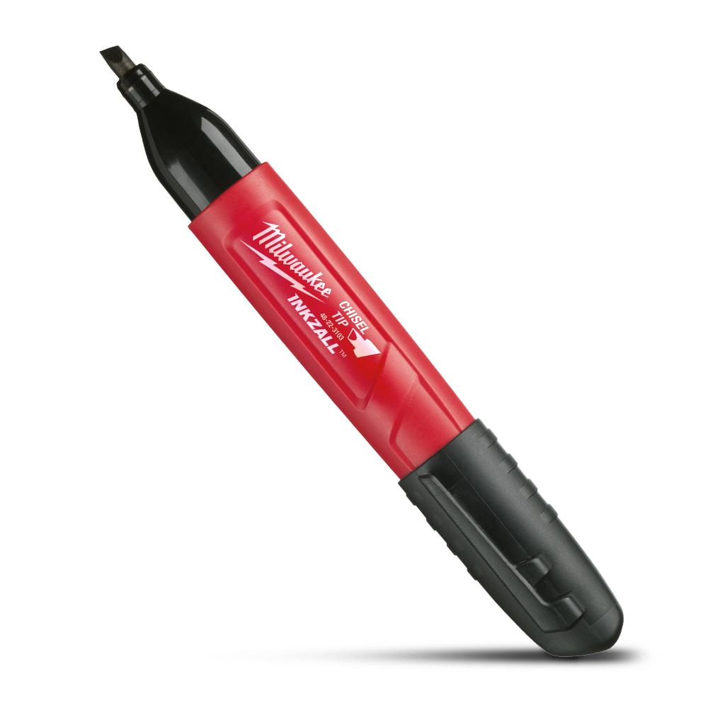Milwaukee 48223103 Inkzall™ Medium Chisel Black Marker