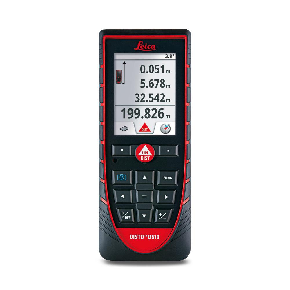 Leica Disto D510 Pro Pack (LG823199) 200M Range Finder Laser Measuring ...