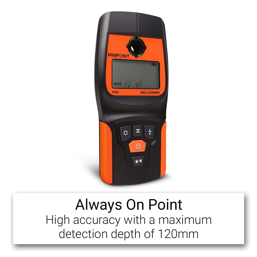 Pinpoint P120 Digital Pro Multi-Scanner Stud Finder