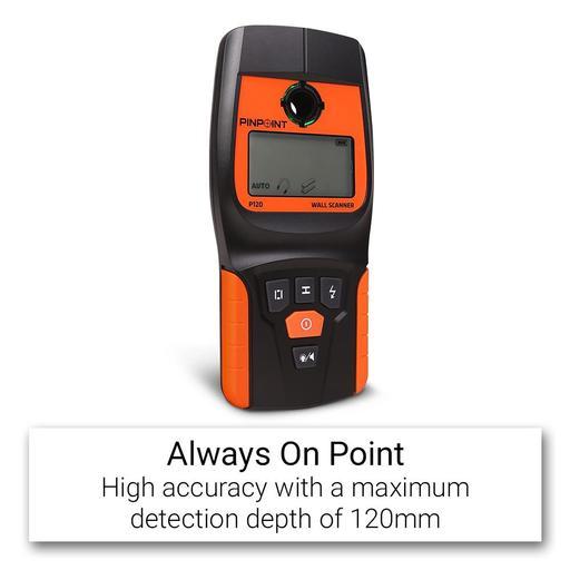 Pinpoint P120 Digital Pro Multi-Scanner Stud Finder