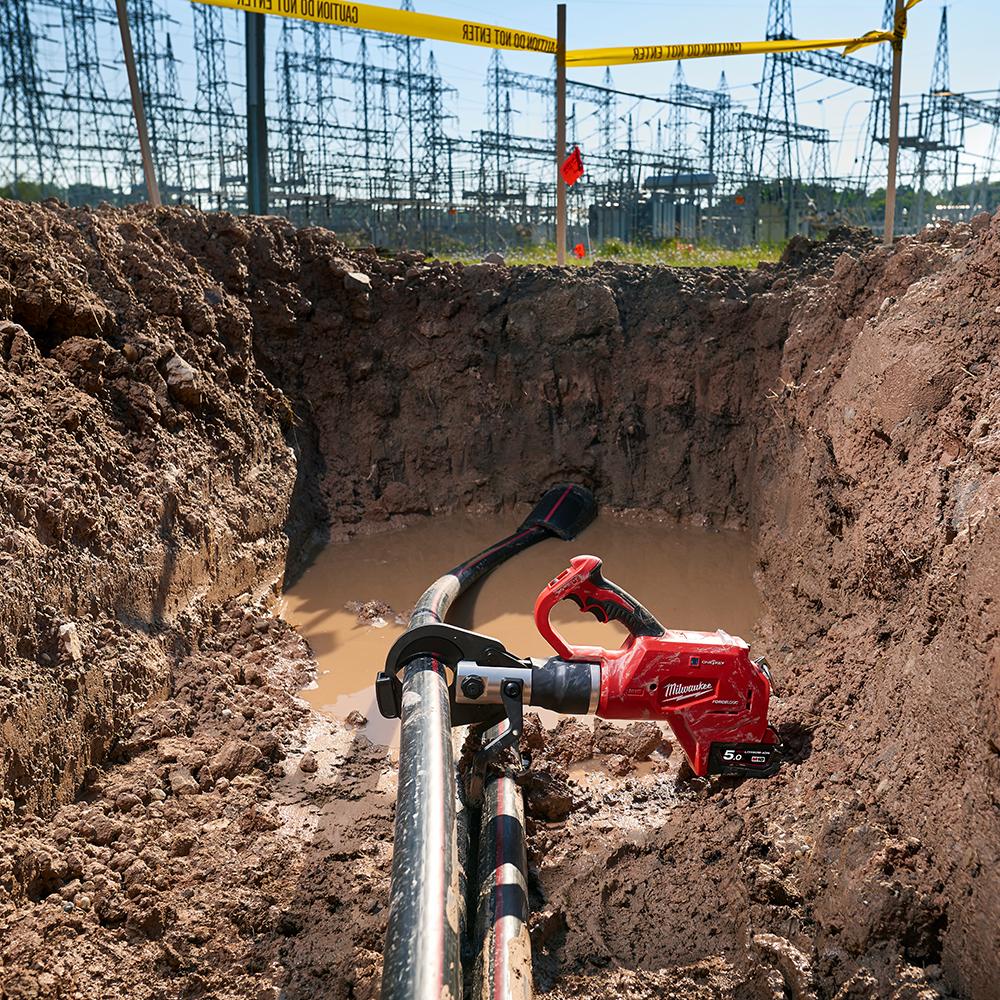 Milwaukee M18HCC75R-0C 18V Li-Ion FORCELOGIC™ 75mm Underground Cable ...